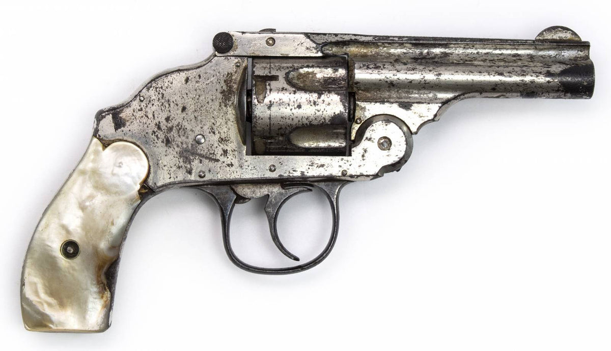 H&R Topbreak Revolver, .38 S&W, 3.25 Barrel, Nickel3136 - Centerfire ...