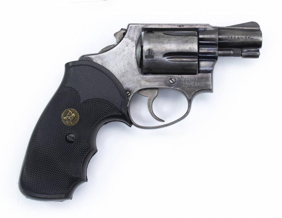 S&W 36, .38 SPECIAL 2" BARREL FIXED SIGHTS ROUND BUTT BLUED ...